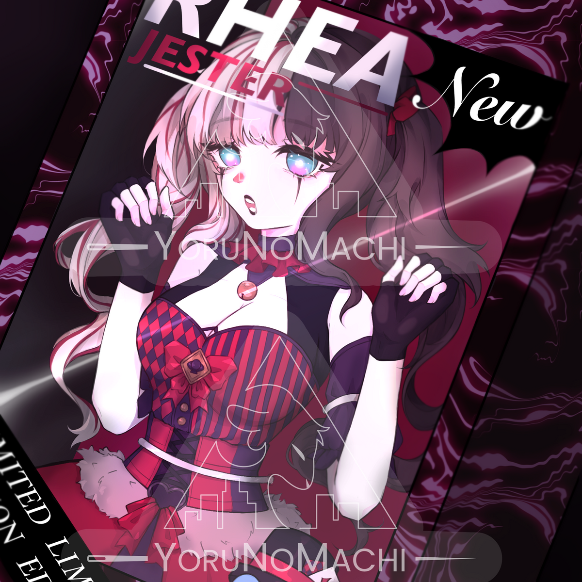 Rhea Jester Print – Yorunomachi