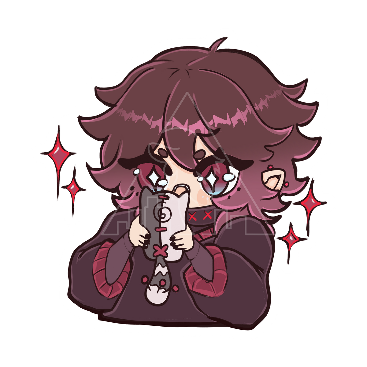 Vaille Woah Sticker — Yorunomachi