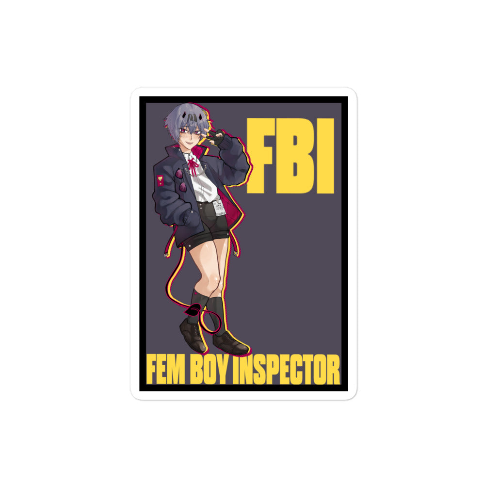 FBI Sticker – Yorunomachi